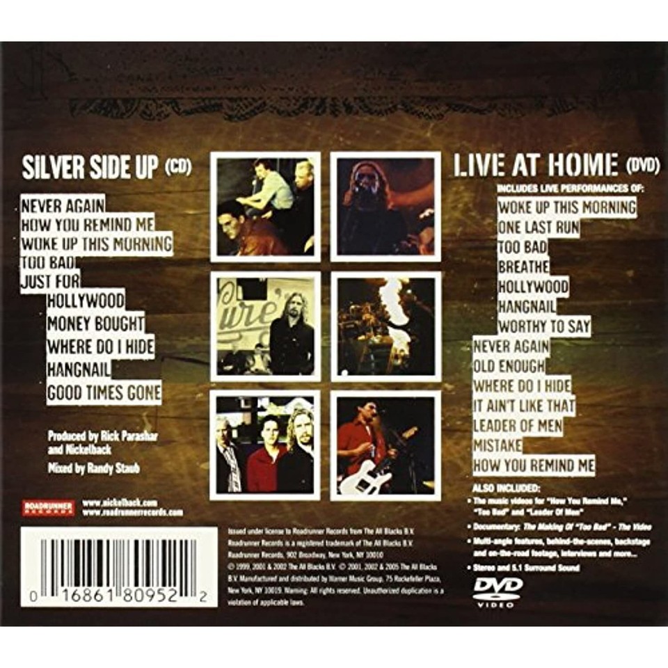 Silver Side Up / Live at Home 16861809522| eBay