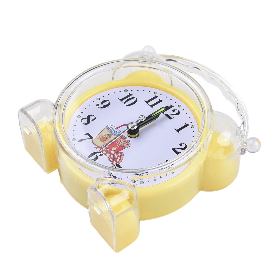 11.6x10.2cm Alarm Clock Bedside Desk Convenient Home Decor Brand New ...