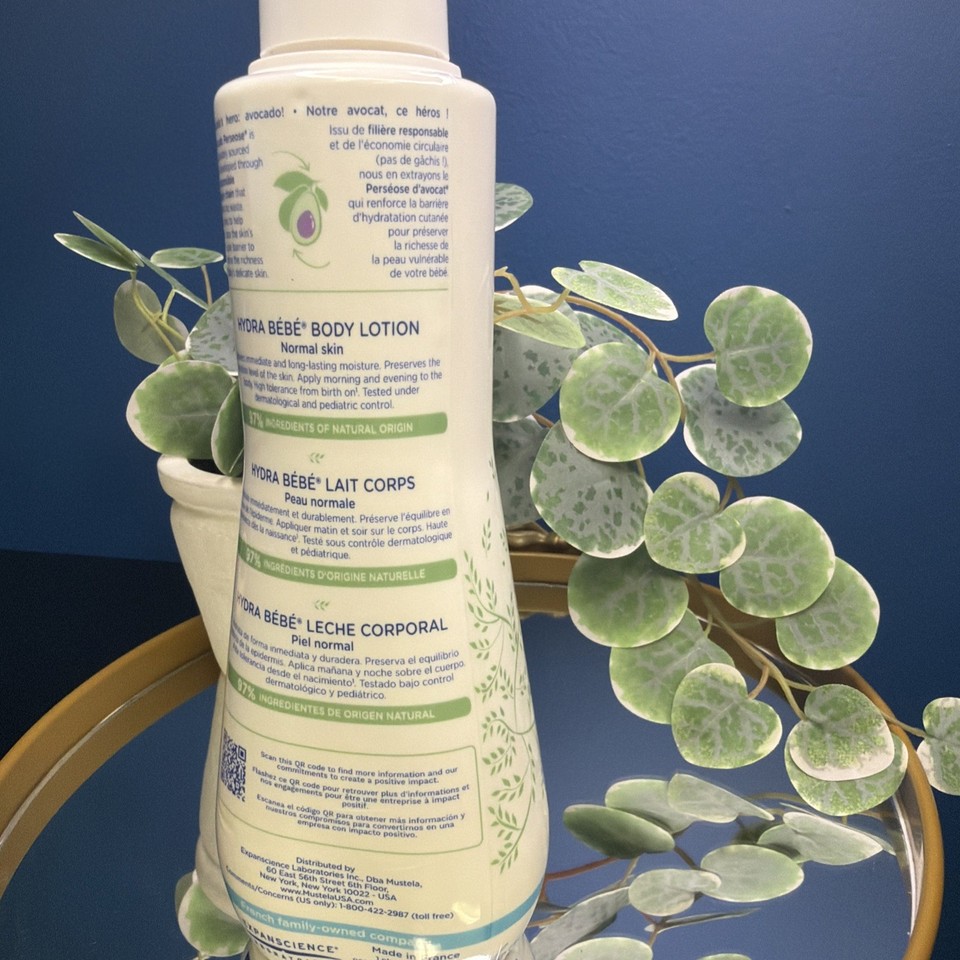 Mustela Hydra Bebe Body Lotion, 10.14 oz, EXP 11/2027 | eBay