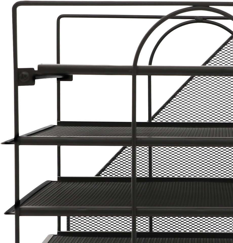 Maganize File Holder 5-Tier Desk Organizer Letter Tray Organizer ...