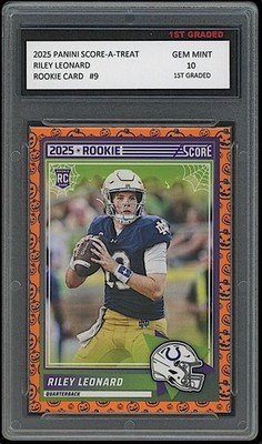 Riley Leonard 2025 Panini Score A Treat #9 Colts Rookie Card RC 1st ...