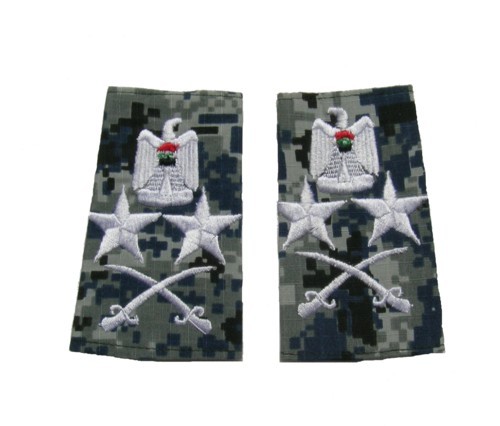 Iraqi National Police camouflage shoulder slides.Colonel General | eBay