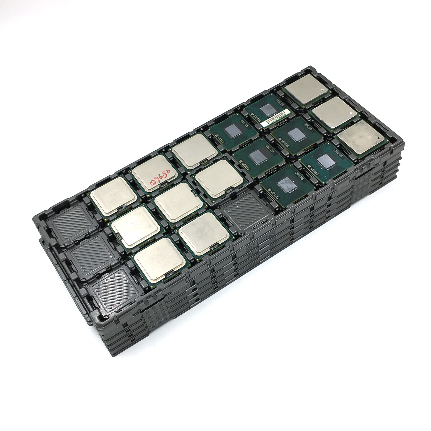 100x CPU Tray Holder for Intel Processor Packaging Shell Storage ...