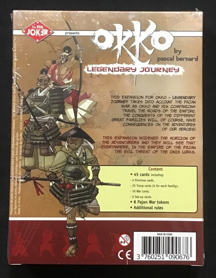 Okko Legendary Journey ~ Pajan War Expansion ~ The Red Joker ~ OEJ | eBay