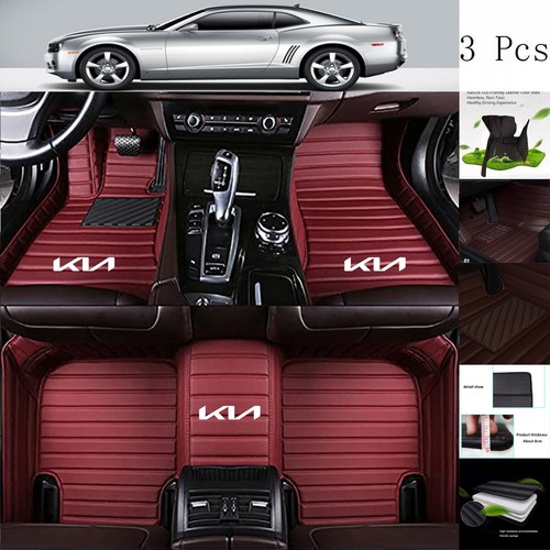Fit for KIA All Models Car Floor Mats All-weather Front&Rear Waterproof ...
