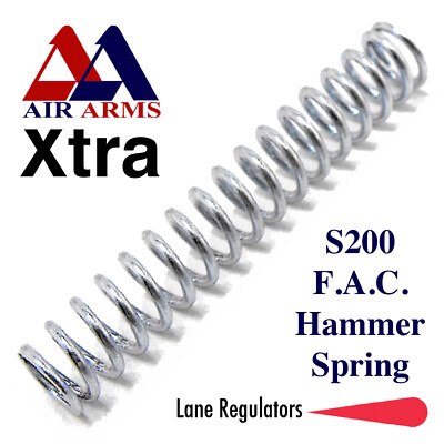 Air Arms S200 High Power F.A.C. Export Spring fits MK1 to MK3, Rust ...