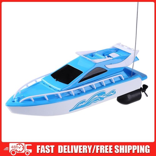 2Pcs Mini Remote Control Boat High Speed Rowing Ship Water Speedboat ...