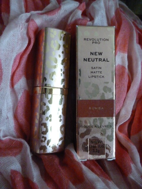 Revolution Pro Neutral Satin Matte Lipstick~RUMBA~ 3.2g ~ New ~ | eBay