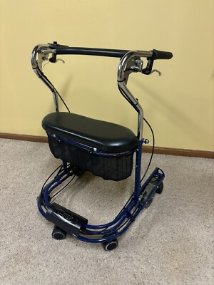 Instep Mobility U-Step Walker W/ Laser Guide, Seat & Basket - Good ...