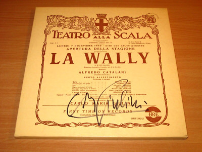 CARLO MARIA GIULINI SIGNED LP BOX - LA WALLY / AUTOGRAPHED IN MINT | eBay