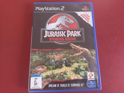 JURASSIC PARK OPERATION GENESIS - PS2 PLAYSTATION 2 GAME COMPLETE -FREE ...