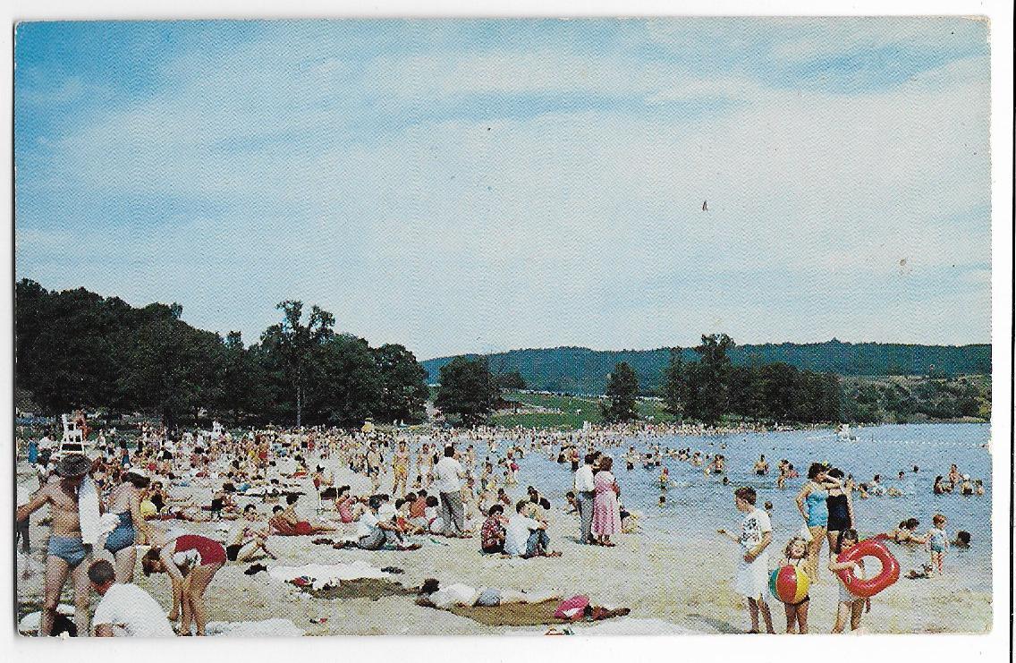THE BEACH AT SHAWNEE STATE PARK~SHELLSBURG near BEDFORD,PA | eBay