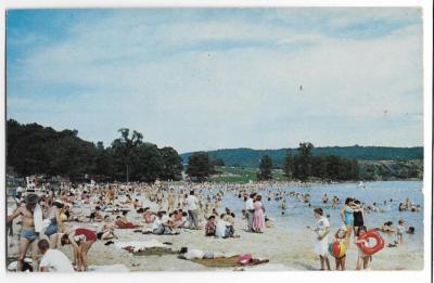 THE BEACH AT SHAWNEE STATE PARK~SHELLSBURG near BEDFORD,PA | eBay