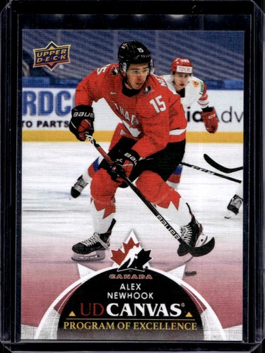 Alex Newhook 2021-22 Upper Deck #C261 Canvas Program of Excellence | eBay
