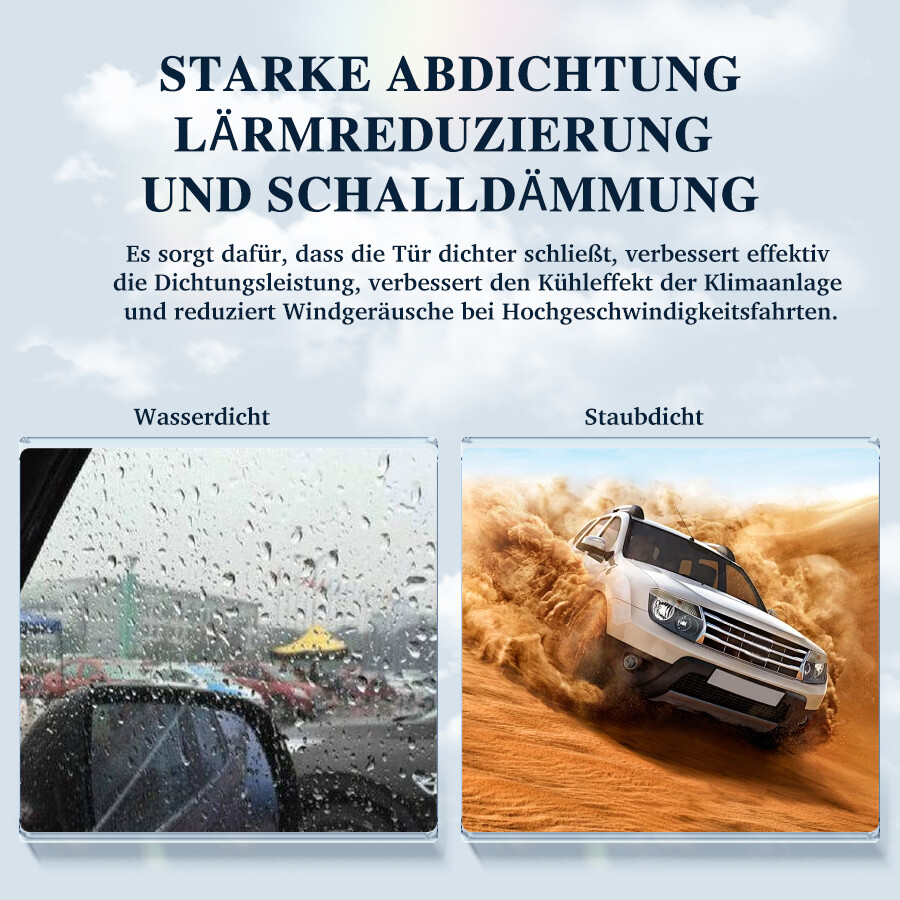 2x Für VW T5 T6 Türdichtung Gummidichtung vorne re + li 7H0837566A ...