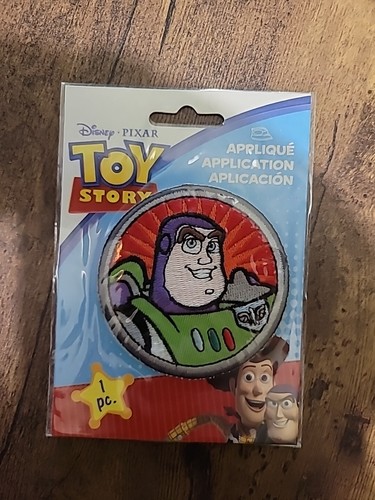 New Disney Pixar Toy Story Buzz Lightyear Embroidered Applique Patch | eBay
