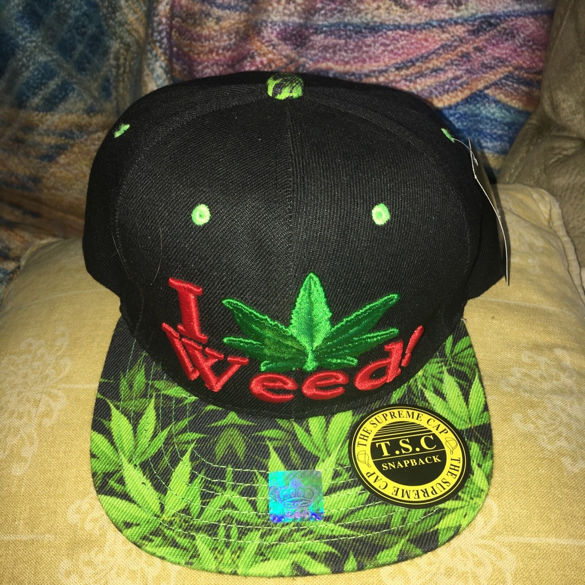 Supreme Weed Logo Футболка Supreme Cannabis Logo | Бирки