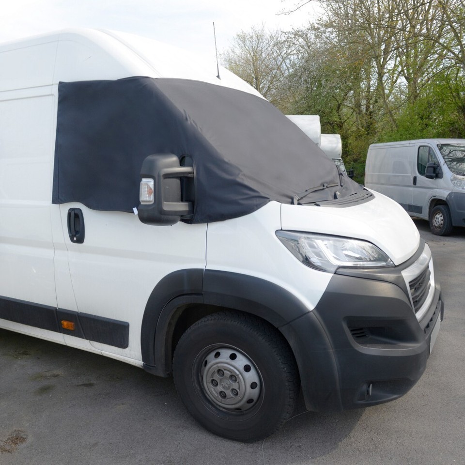 FIAT DUCATO VAN SCREEN WRAP FROST COVER (2006 ONWARDS) DARK GREY 373 | eBay