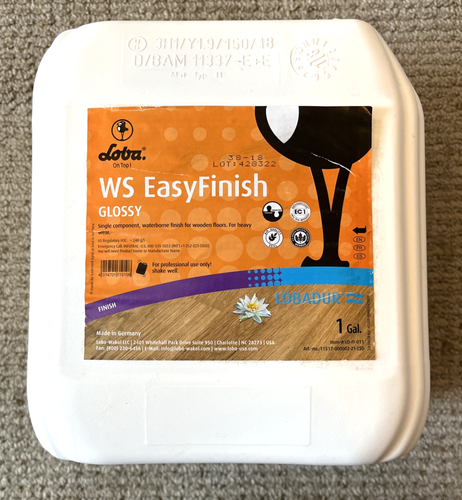 LOBA WS Easy Finish Glossy polyurethane 1 Gallon | eBay