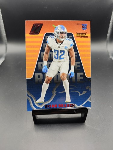 Brian Branch 2023 Panini Zenith RC #107 Red Zone SP - Detroit Lions | eBay
