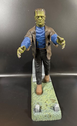 Revell Frankenstein plastic model kit built and painted Aurora Statue ...