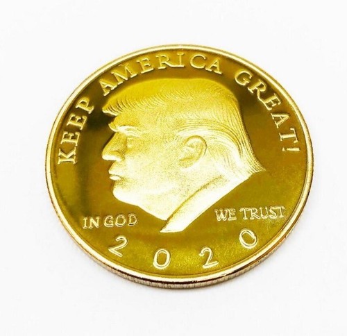 "Keep America Great" Donald Trump 2020 Commemorative Coin- 24K Gold ...