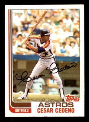 1982 Topps Baseball #640 Cesar Cedeno EX/MT or Better *cc1 | eBay