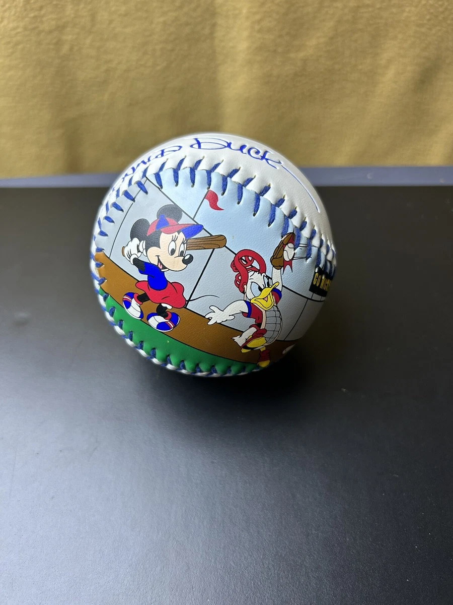 Mickey Mouse Playing Softball