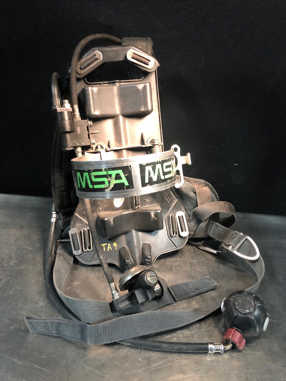 MSA Frame Harness SCBA Air Pack Bottle Cylinder Tank Holder. Our #6 | eBay