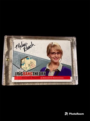 the big bang theory seasons 3&4 A-7 Melissa Rauch autograph and ...