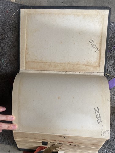 1943 Missale Romanum Catholic Benziger Brothers Black Leather Hardcover ...