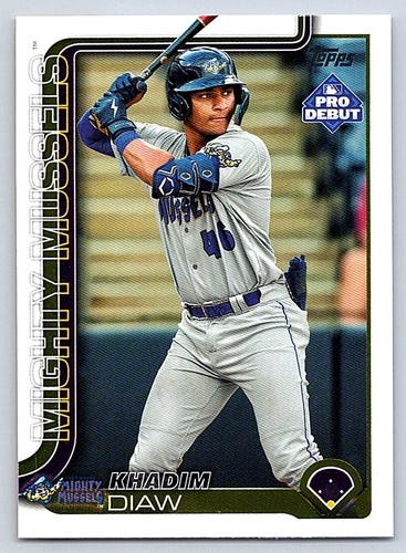 KHADIM DRAW MUSSELS 2025 TOPPS PRO DEBUT #PD-53 | eBay