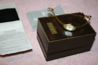 Vintage Ladies Pulsar Quartz Watch Runs Good | eBay