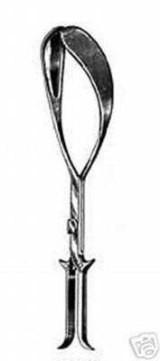 Mclean-Tucker-Luikart Obstetrical Forceps Solid Blades Stainless German ...