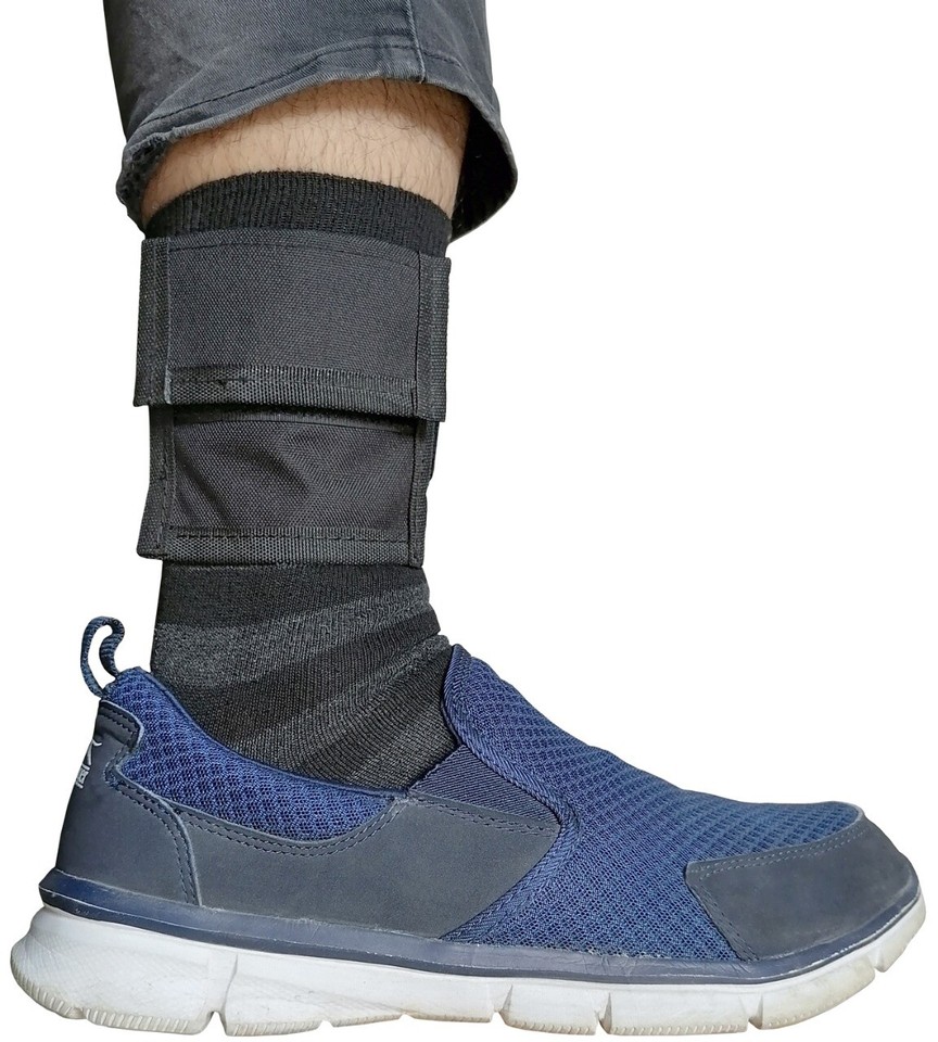 Concealed Hidden Ankle Leg Wallet Running Sports Travel Clutch Pouch ...