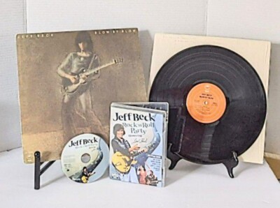 One Jeff Beck Vinyl Record Album & One Jeff Beck DVD Sold As A Group ...