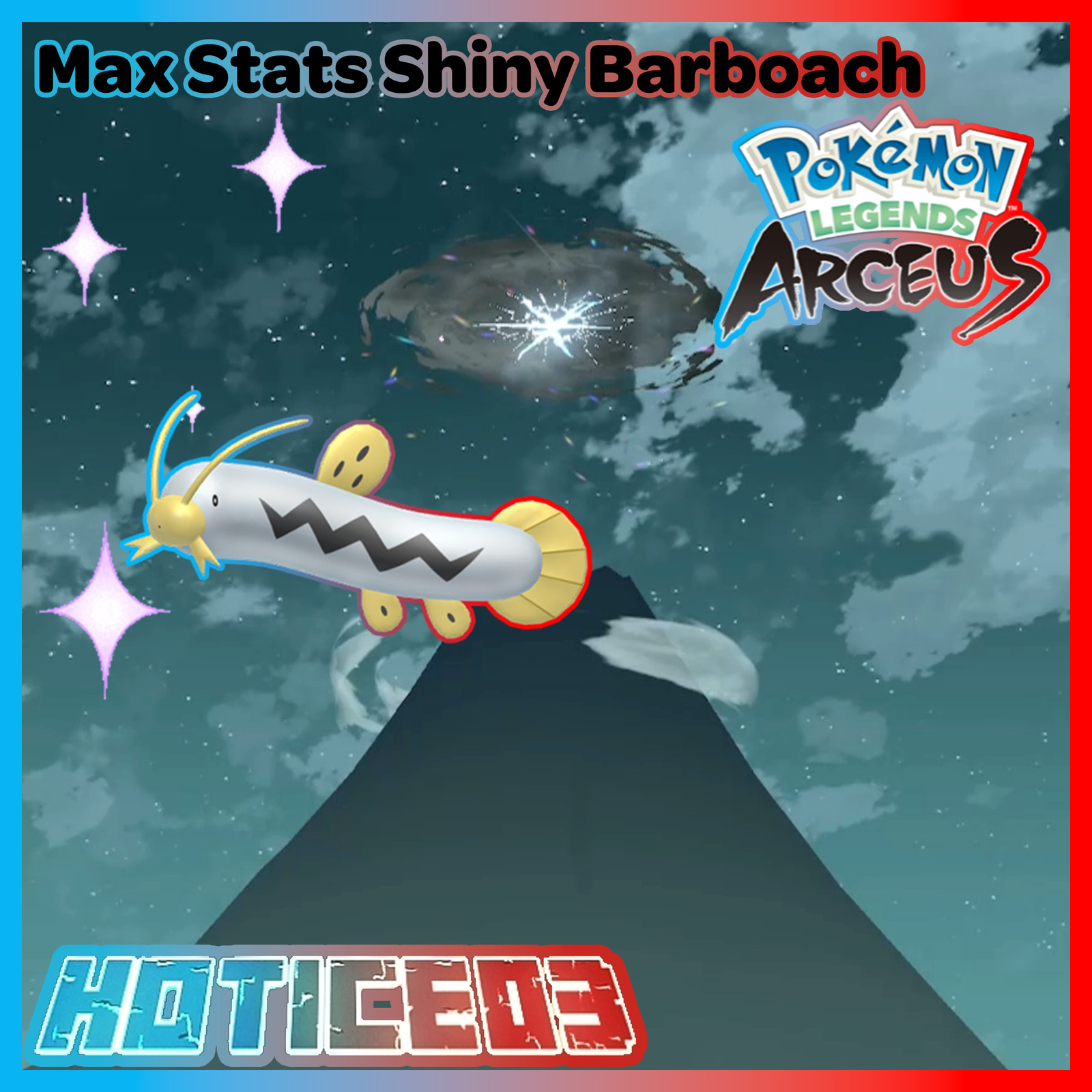 Pokemon Legends: Arceus Shiny Barboach Max Stats | eBay UK