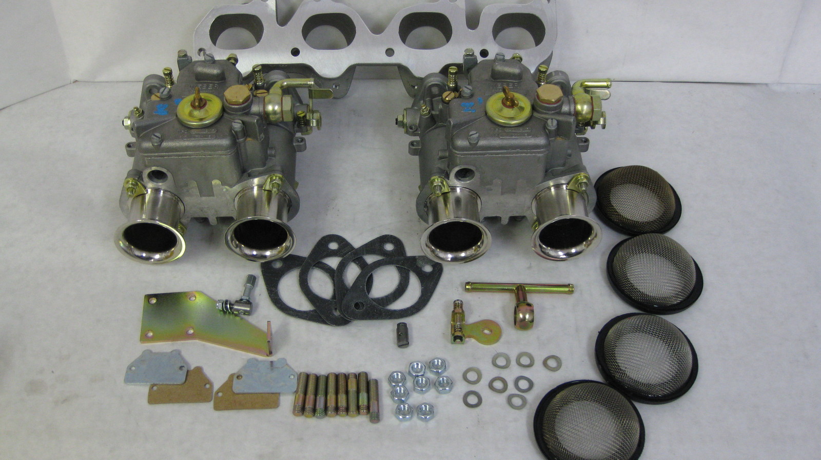 K409 Dual 45 DCOE Weber Carb Kit for VW 16v Engines Golf GTI Jetta GLI ...