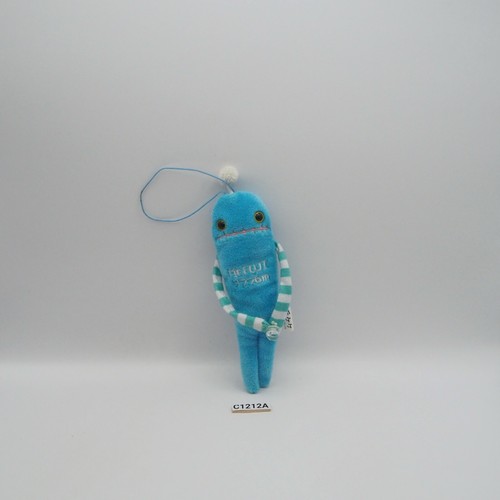 Shinada Mokeke Alien Monster C1212A-B Strap Mascot 5" Plush Toy Doll ...