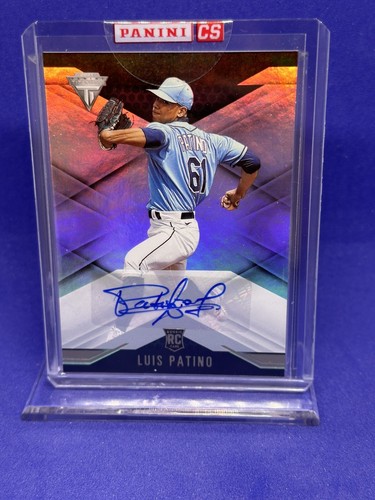 2021 Panini Titanium Silver Autographs #10 Luis Patino Auto | eBay