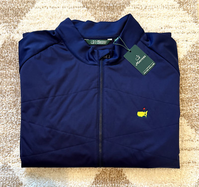 2025 Masters Peter Millar Navy Zip Jacket | eBay