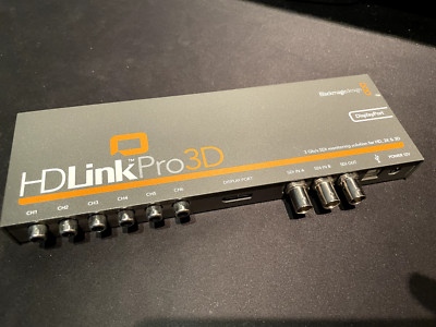 Black Magic Design HD Link Pro 3D SDI to 6 Channel Audio Decoder/2x SDI ...