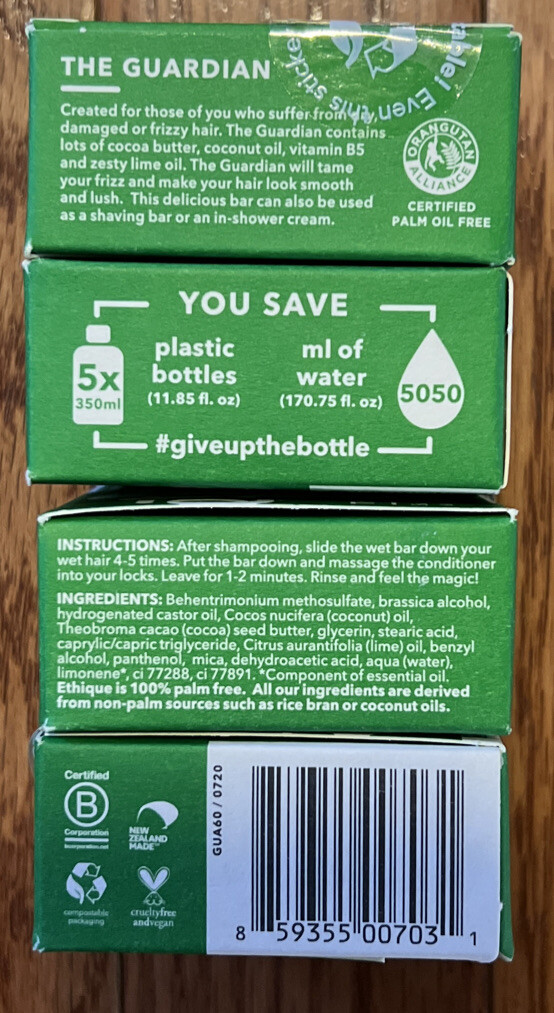 Ethique Eco-Friendly Solid Conditioner Bar for sale online | eBay