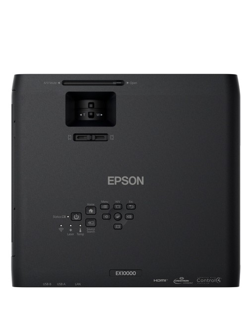 Epson Pro EX10000 3-Chip 3LCD FHD 1080p Wireless Laser Projector ...