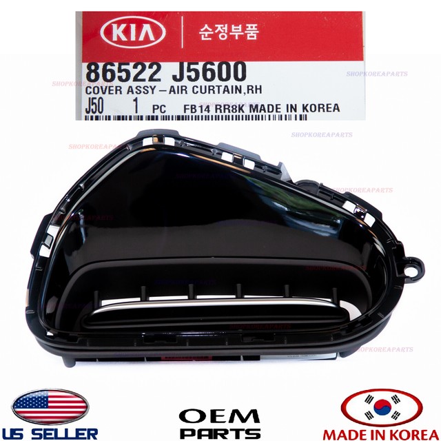 Genuine OEM Kia 86522 J5600 Right Vent Grille Cover 2018-2021 Stinger ...
