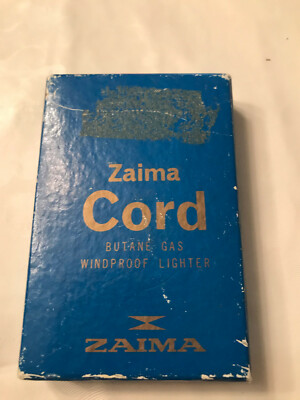 VINTAGE ZAIMA CORD LIGHTER | eBay