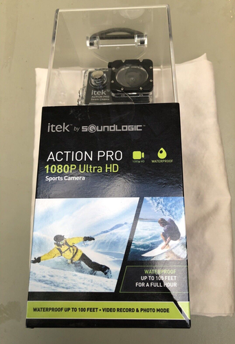 Itek Sound Logic Action Pro 1080p Ultra High Definition Sports Camera ...