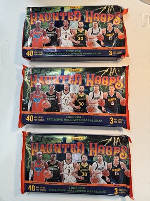 !!CLEARANCE SALE!! LOT of (3) 2023 Panini NBA Haunted Hoops 40 PACKS ...