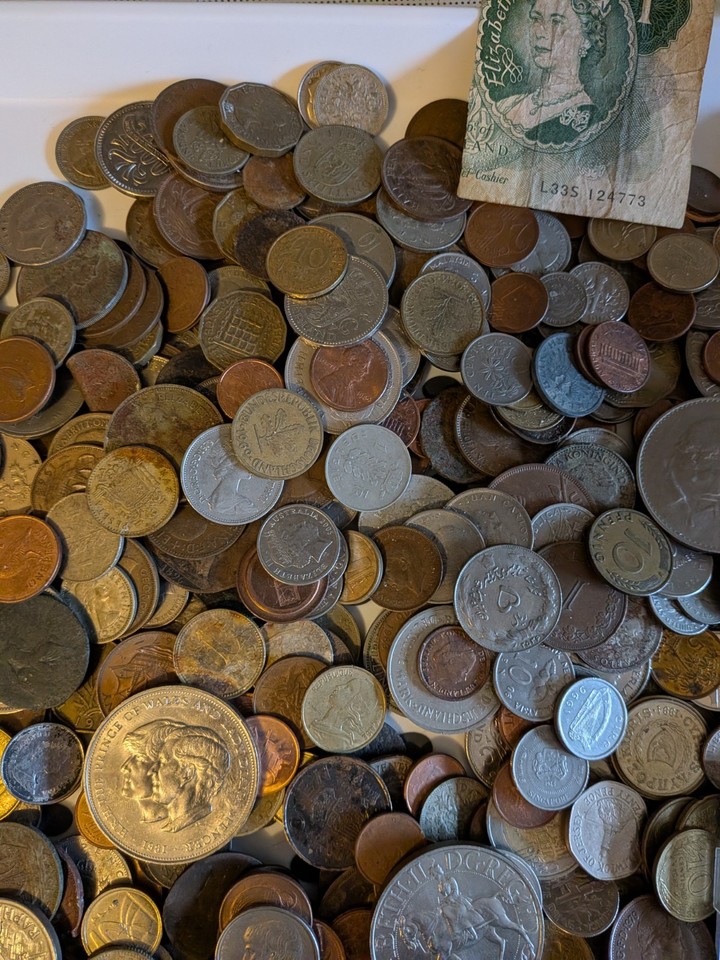 Mixed Coins Job Lot 2.7kg Britsh and World Mix Coins | eBay UK