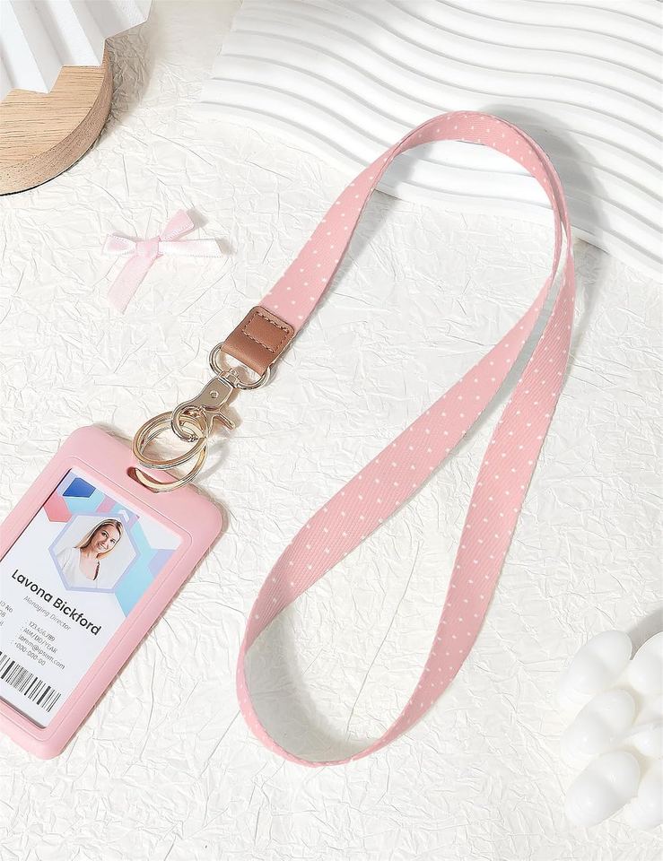Lanyards for Keys, Neck Lanyards for ID Badges with Metal Hook, Cute ...